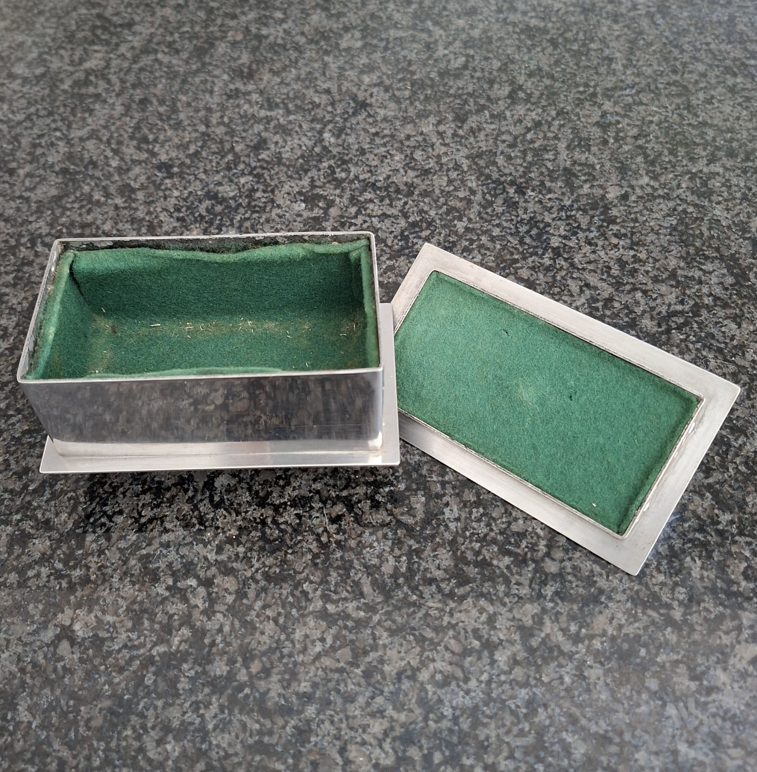 Stainless Steel jewelry trinket box - The Bright Beetle