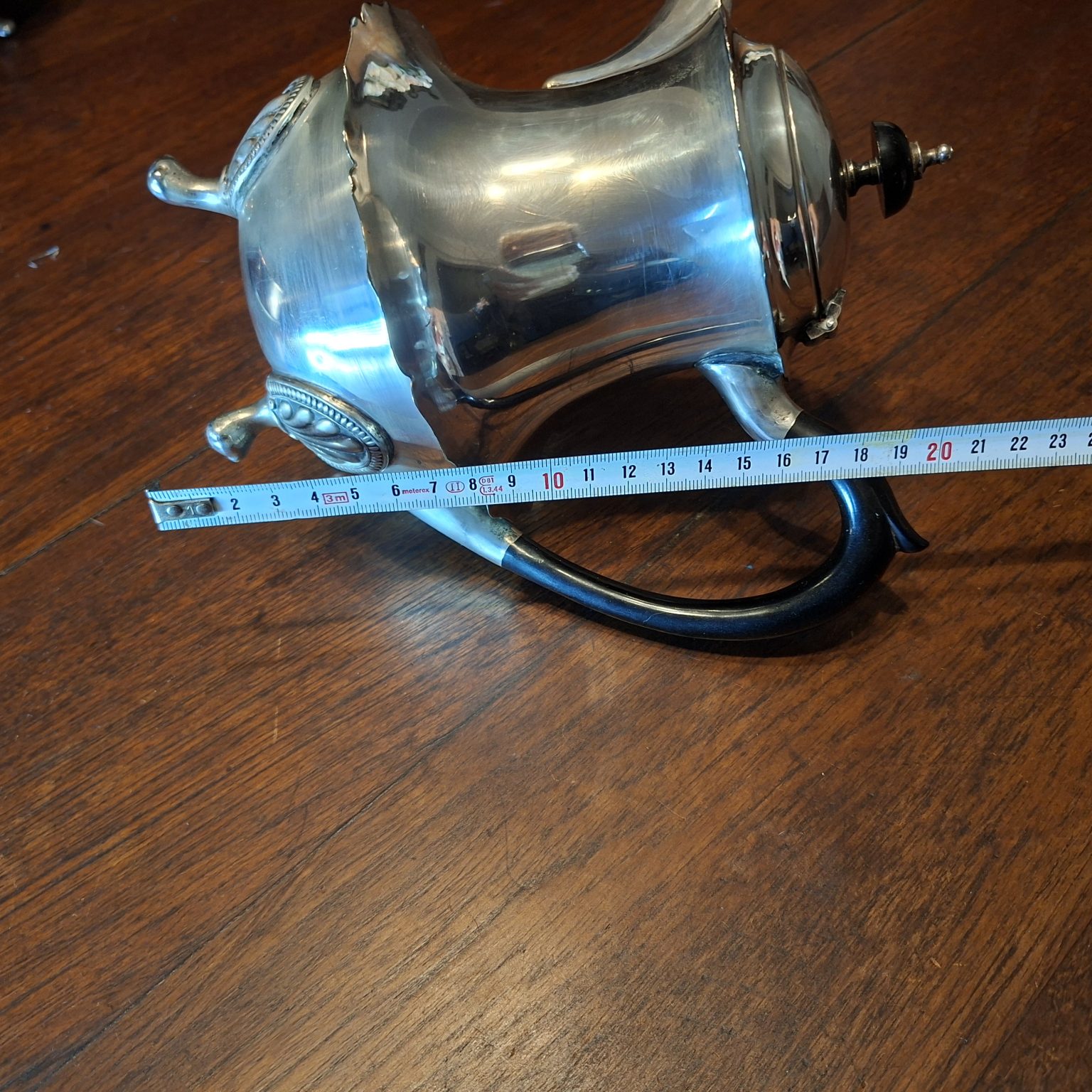 2 Excalibur Silver Plate items 1 tea pot - 1 coffee pot - The Bright Beetle
